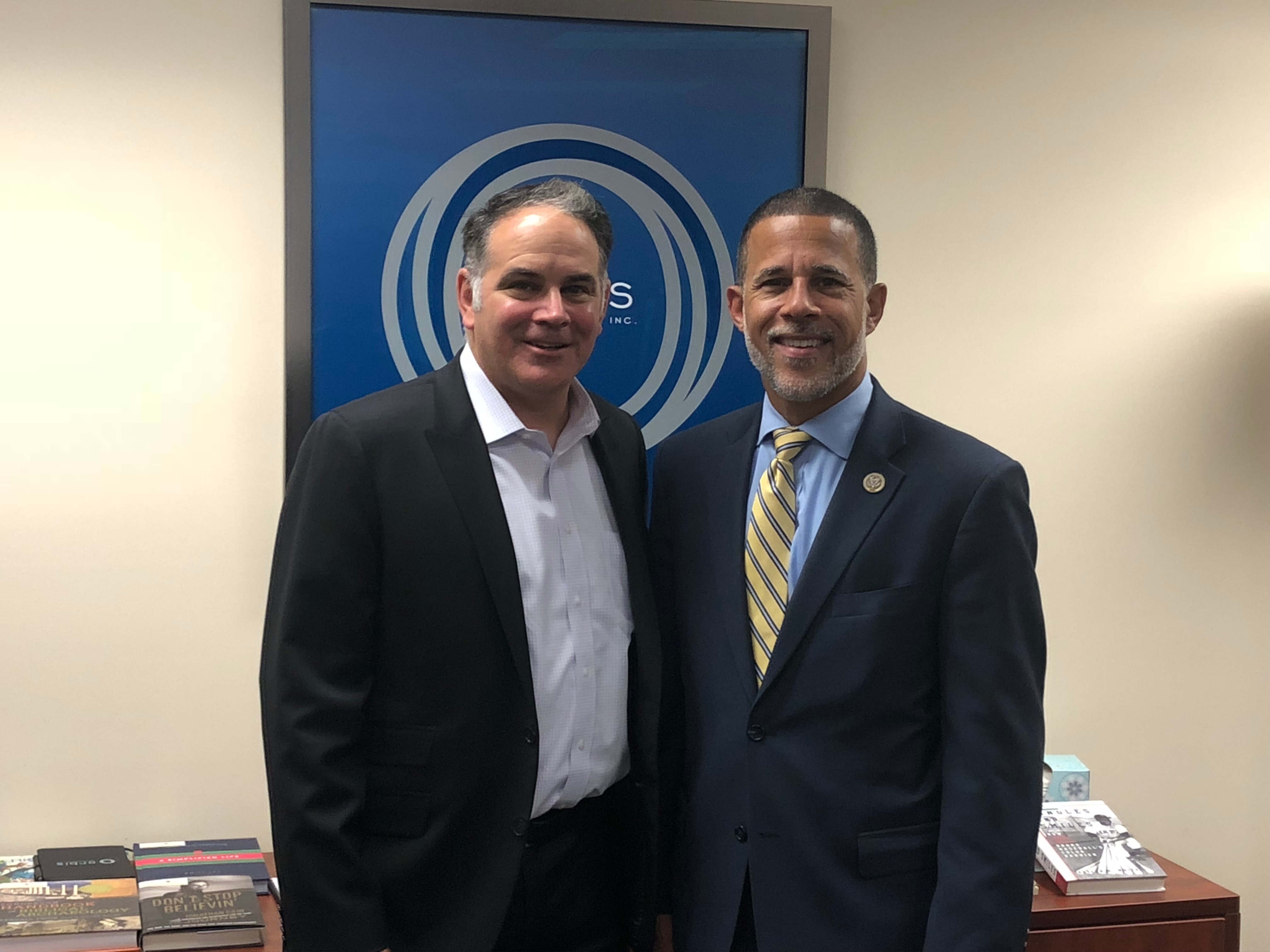 Orbis Receives Visit from Congressman Anthony G. Brown (MD-04)